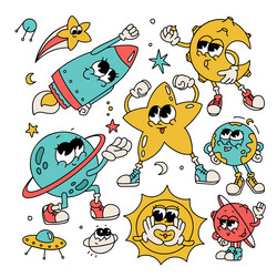 Space Toon Characters Vector Images (over 1,000)