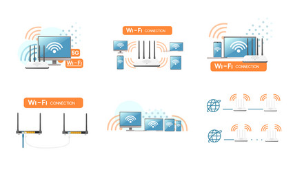 Wifi Infographics Vector Images (over 4,800)