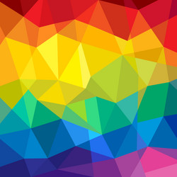 Abstract background of different color figures Vector Image