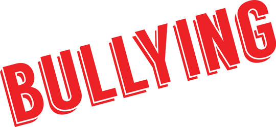 Bullying rubber stamp Royalty Free Vector Image
