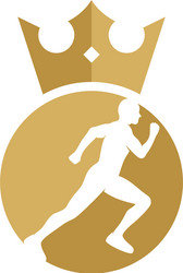 Skull king logo Royalty Free Vector Image - VectorStock