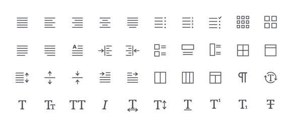 Edit ui ux element collection Royalty Free Vector Image