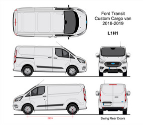 Ford Transit Custom Vector Images (42)