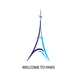 Paris logo Royalty Free Vector Image - VectorStock