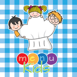 Kids menu Royalty Free Vector Image - VectorStock