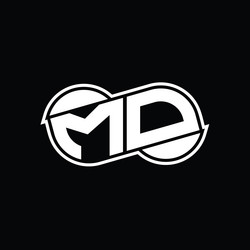 Md Monogram Vector Images (over 1,500)