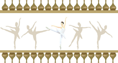 Ballerina Frame Border Vector Images (58)