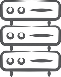 Server Sketch Vector Images (over 1,500)