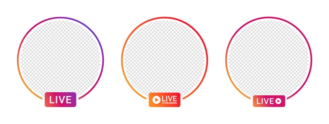 Social media network logo Royalty Free Vector Image