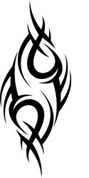 Tribal Neck Tattoo Vector Images (over 180)