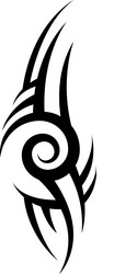Tribal Neck Tattoo Vector Images (over 180)