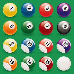 Pool Balls Drawing
