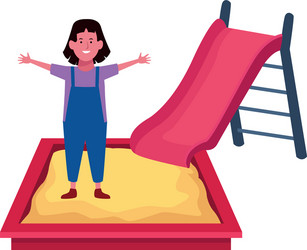 Girl Slide Vector Images (over 5,200)