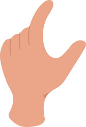 Hand taking something Royalty Free Vector Image