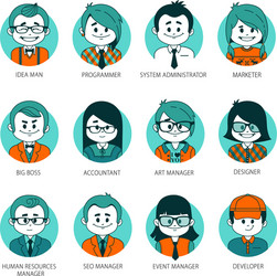 Programmer Avatar Developer Vector Images (over 490)