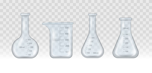 Chemical laboratory equipment Royalty Free Vector Image