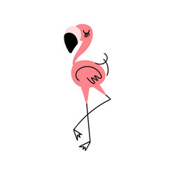 Flamingo Line Vector Images (over 2,600)