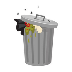 Bin Cartoon Dustbin Vector Images (over 2,300)