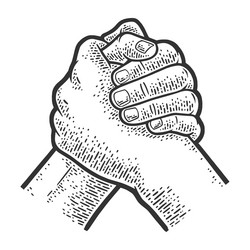 Bro Hand Shake Vector Images (31)