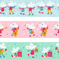 Christmas Music Border Vector Images (over 450)
