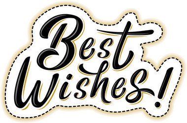 Best Wishes Gold Vector Images (over 150)