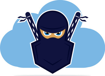 Blue Cartoon Ninja Vector Images (over 210)
