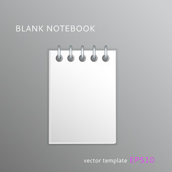 Blank Notebook Paper Vector Images (over 40,000)