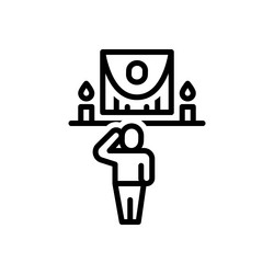 Tribute Royalty Free Vector Image - VectorStock