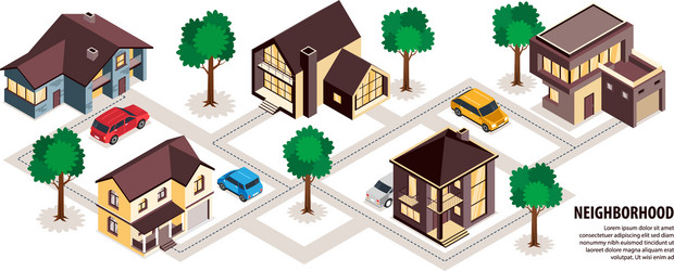 Neighborhood Vector Images (over 19,000)