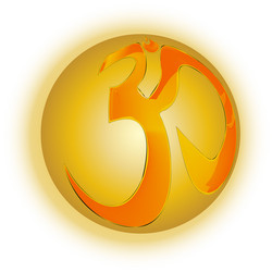 Gold Aum Symbol Vector Images (55)