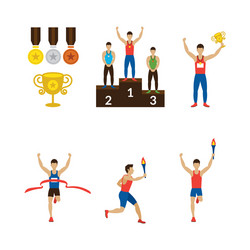 Runner Winner Vector Images (over 6,800)