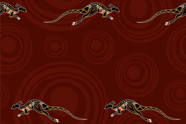 Borders Kangaroo Vector Images (over 180)