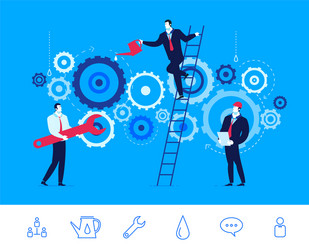 Engineer Teamwork Vector Images (over 25,000)