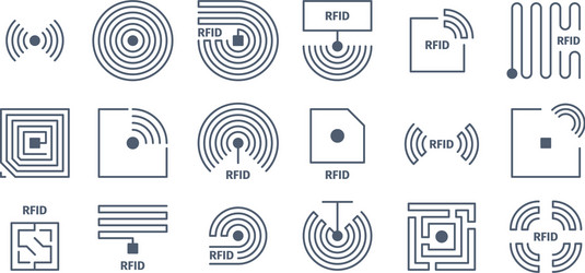 Rfid Antenna Icon