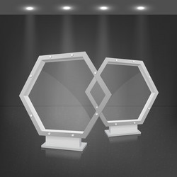 Transparency lightbox Royalty Free Vector Image