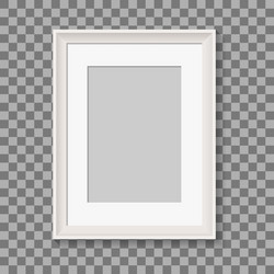 Photo frame inspired instagram post interface Vector Image