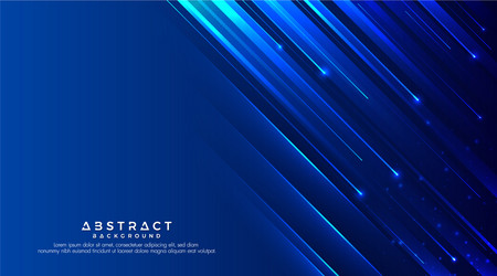 Abstract dark blue background with blue diagonal Vector Image