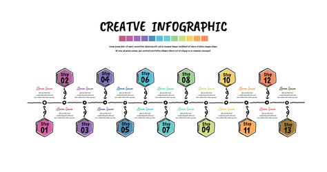 Abstract Process Diagram Royalty Free Vector Image