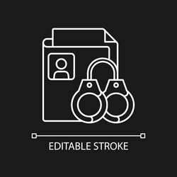 Criminal Record Vector Images (over 800)