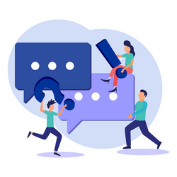 Stickman Discuss Vector Images (over 380)