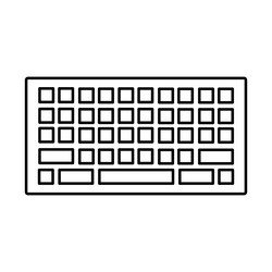 Keyboard logo Royalty Free Vector Image - VectorStock