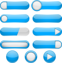 Blue and Silver Oval Icons Vector Images (over 1,100)