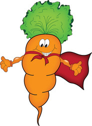 Carrot Super Hero Vector Images (over 150)