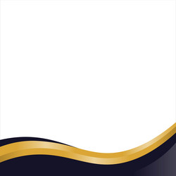 Black gold footer design template Royalty Free Vector Image