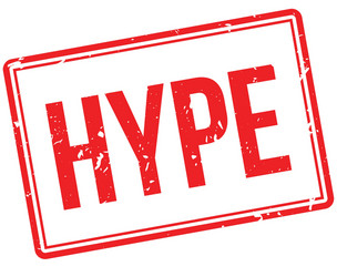 Hype stamp on white Royalty Free Vector Image - VectorStock