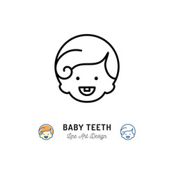 Kid teeth Royalty Free Vector Image - VectorStock