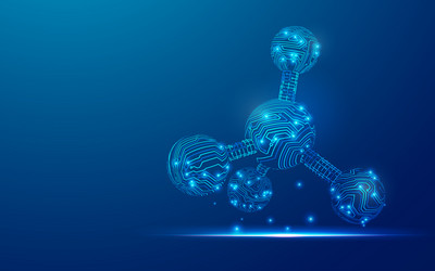 Quantum computing Royalty Free Vector Image - VectorStock