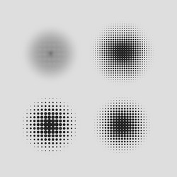 Halftone Circle Fade Vector Images (over 7,600)