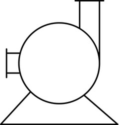 Centrifugal pump icon Royalty Free Vector Image