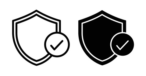 Long term protection icon set care and safety Vector Image